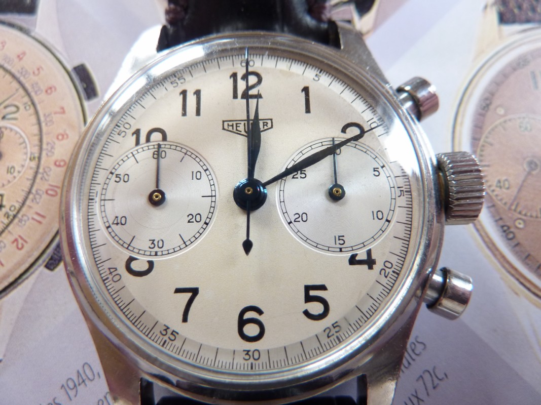 Coin des Affaires - Chrono Heuer landeron 13 (45/50)