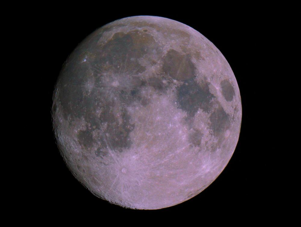petite lune et timelapses...